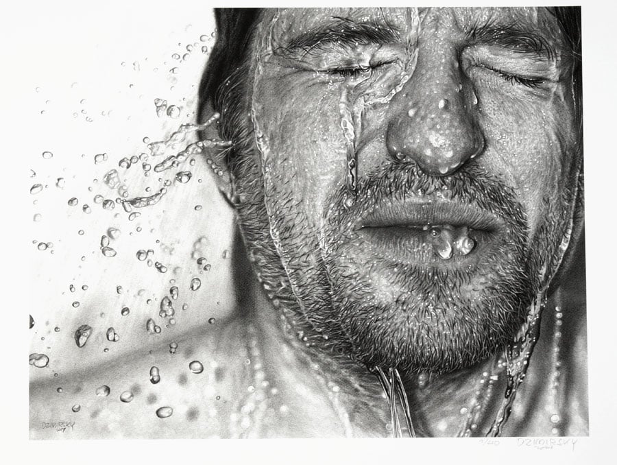 Drawn Face VI | Dirk Dzimirsky