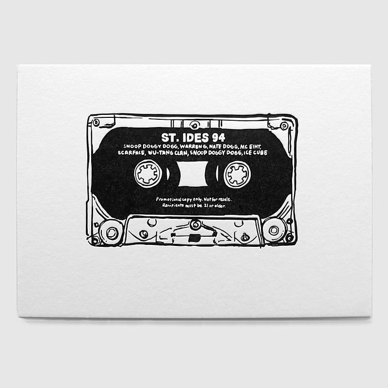 St. Ides Mixtape Print / Kevin Lyons