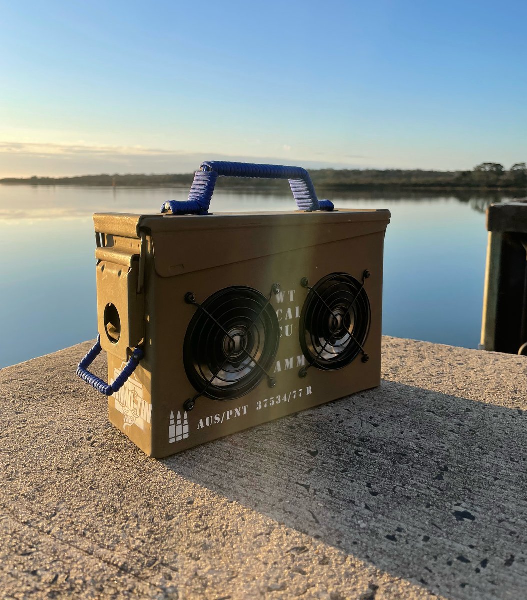 9mm Boom Box Mk 2 | Ammo-Tin Tunes