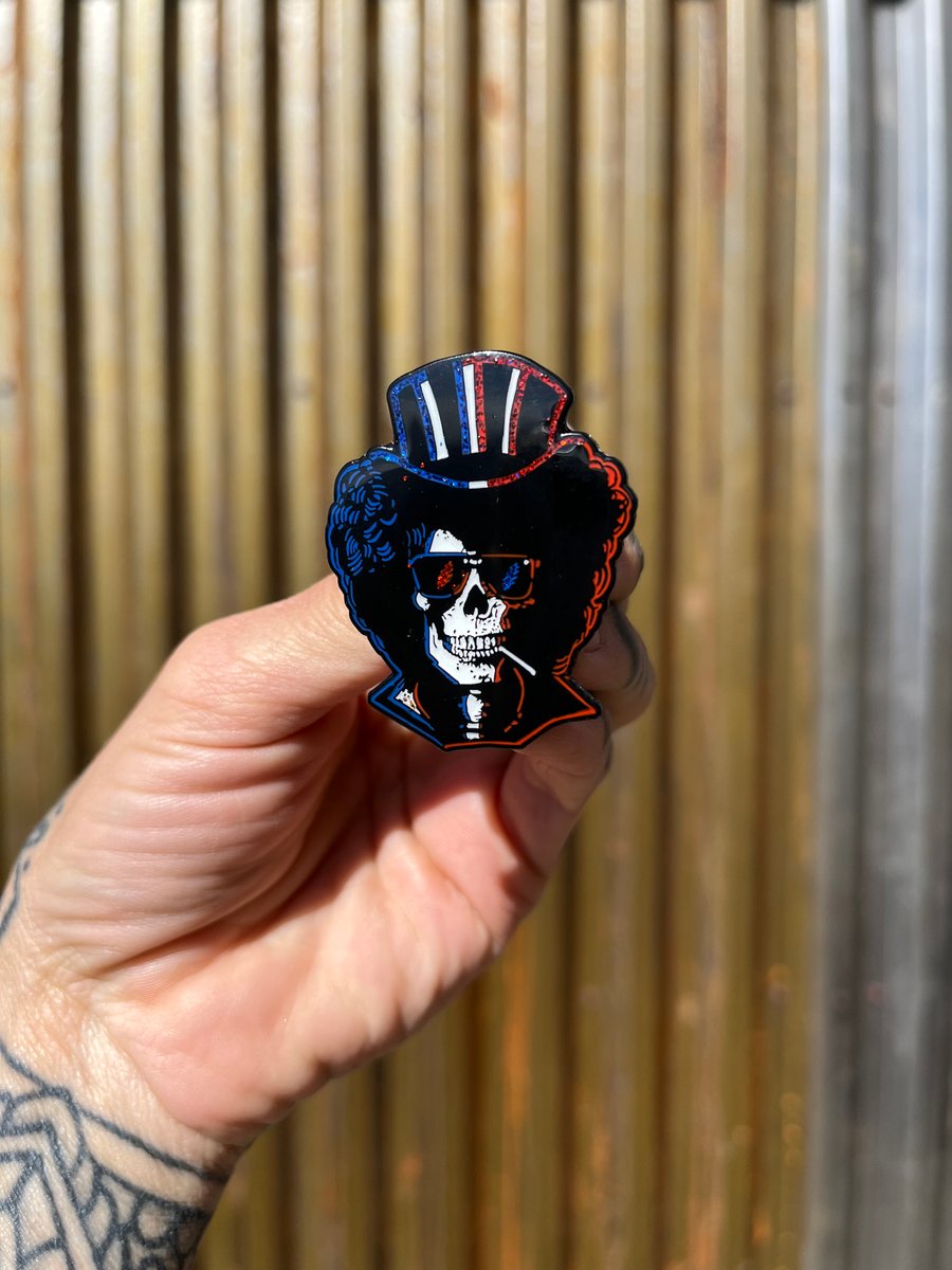 Electric Sam Pin | Krystalyn Jade Art