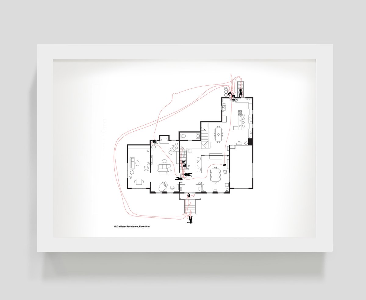 Home Alone | Interiors - Architectural Drawings of Famous Movies