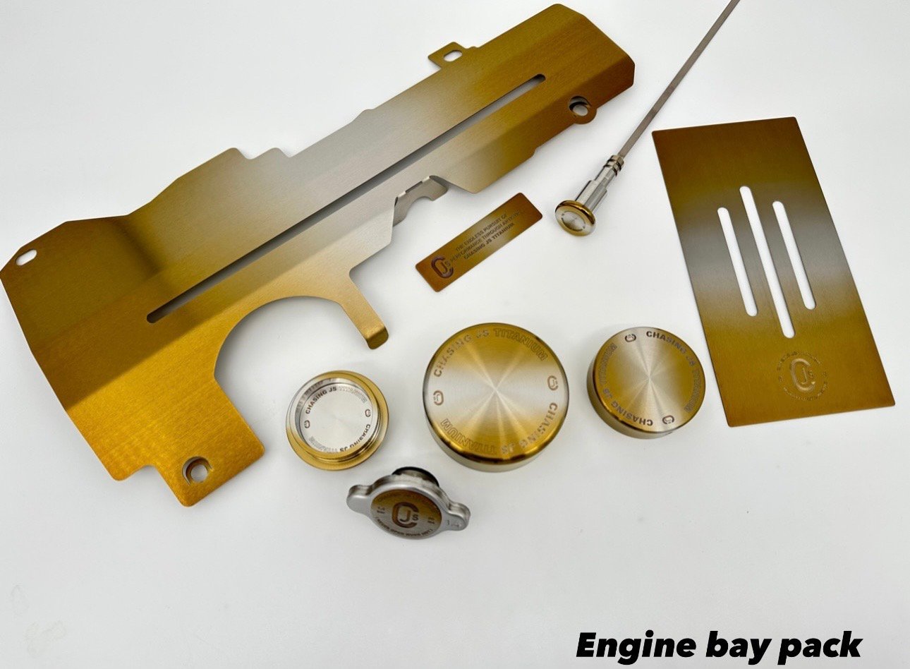 FK8 and FL5 Civic Type R/DE5 Engine Bay Anniversary Gold Pack | Chasing JS