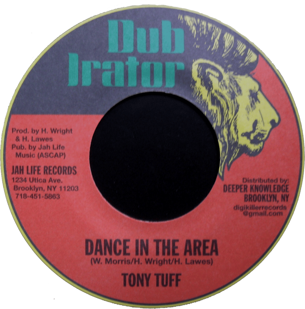 Tony Tuff - Dance in the Area 7" (Dub Irator) | DKR