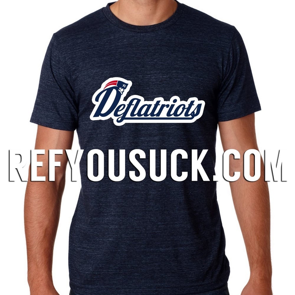 Deflatriots T-Shirt #deflategate (almost sold out) | Ref You Suck! T ...