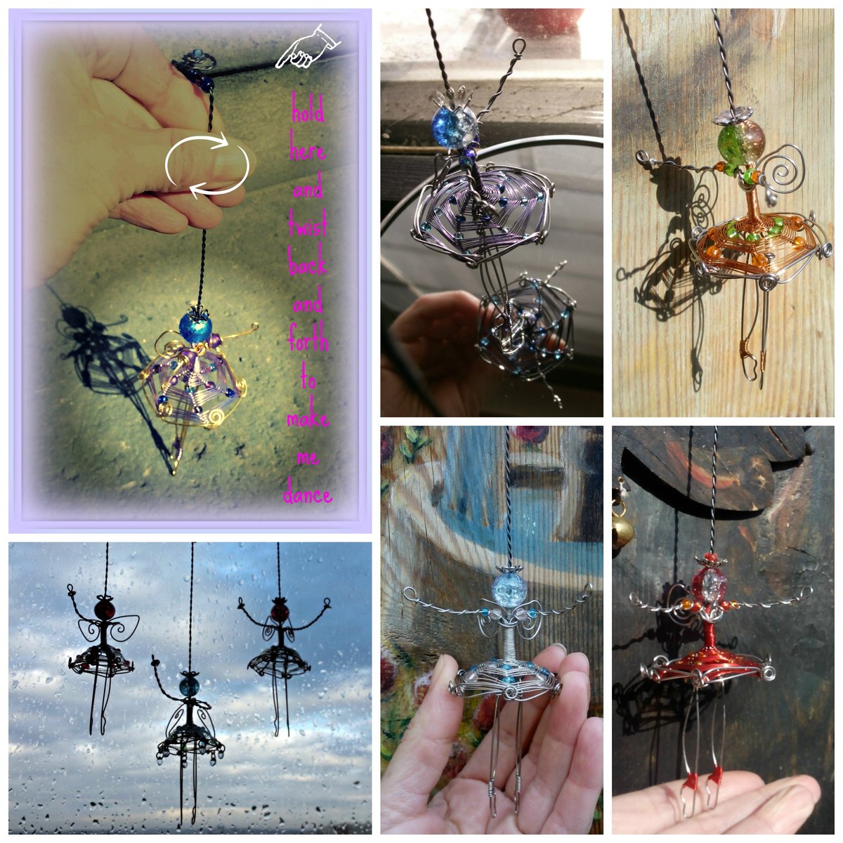 Wired DANCING FAIRY puppet / Ateliér Wororo