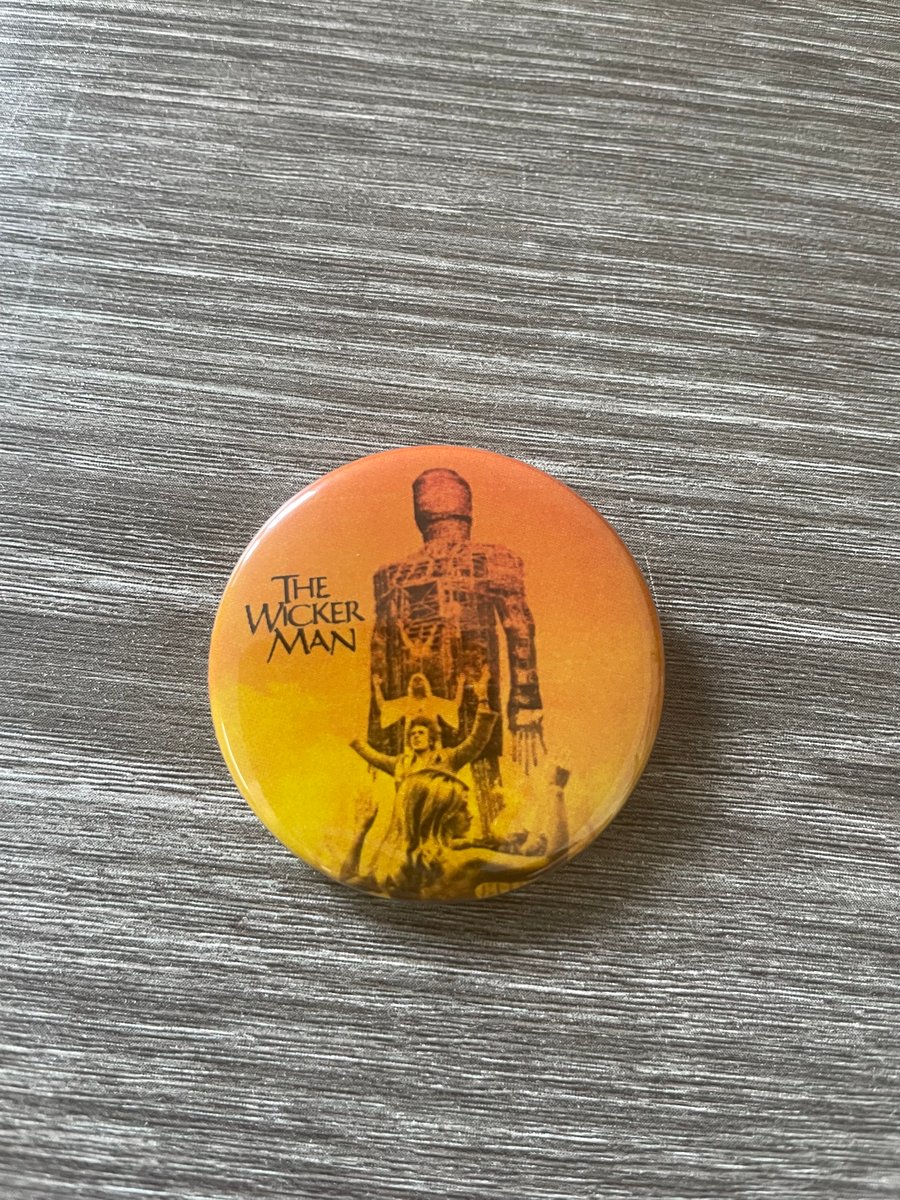 Wicker Man 38mm Badge | naughtydogs