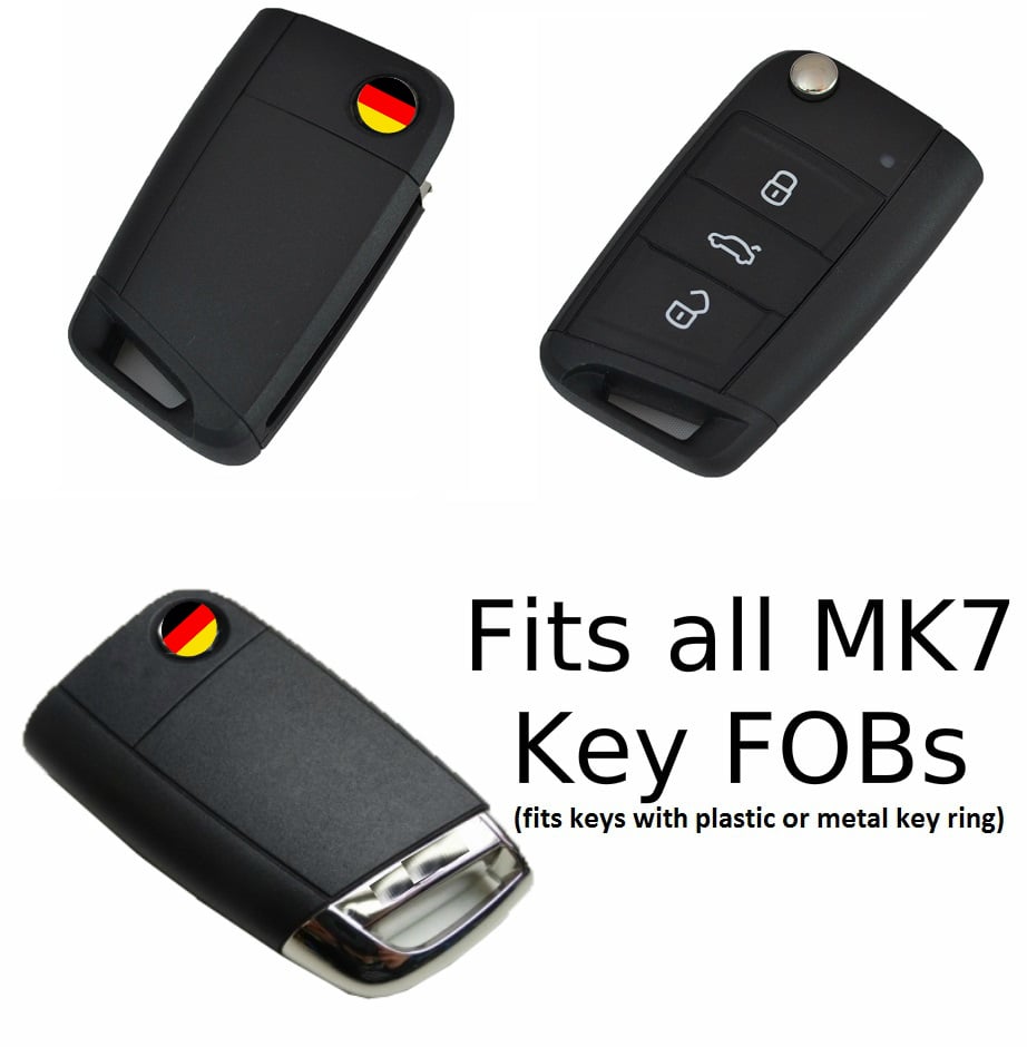 Silicone Key Covers Fits: All MK7 Models including MKVII MK7 VW Golf ...