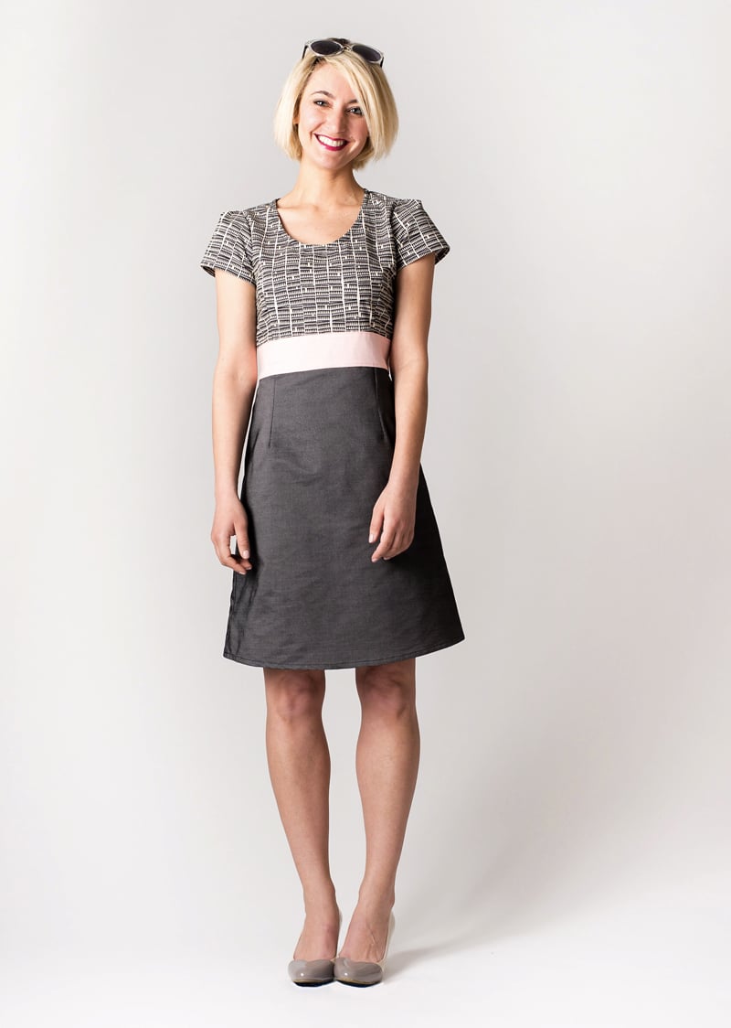 FARMHOUSE DRESS: Triangle Print | Emily G Clothing