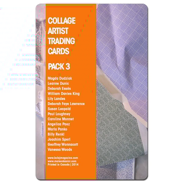 Collage Artist Trading Cards Pack 3 / Kolaj Magazine