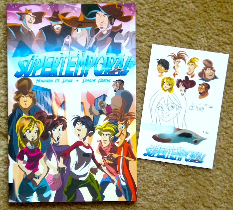 Howard Shum — Supertemporal Graphic Novel