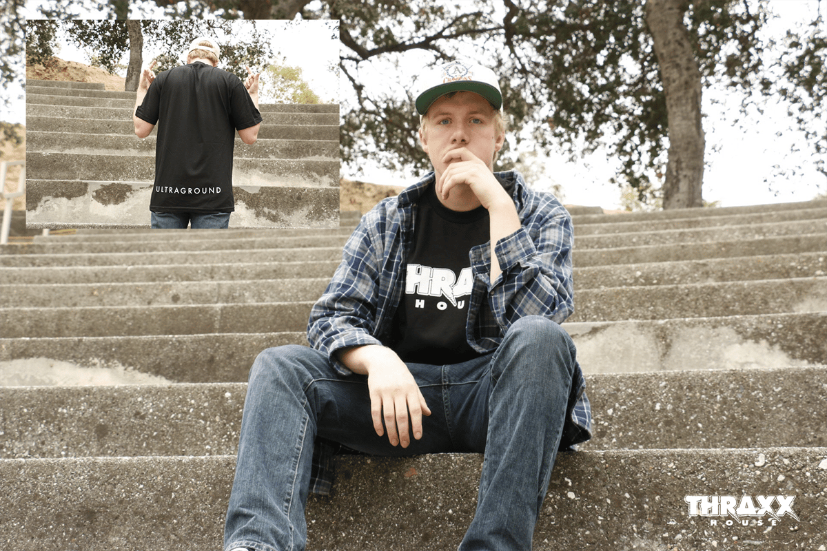 Ultra THRAXX Tee (wht) / THRAXXHOUSE