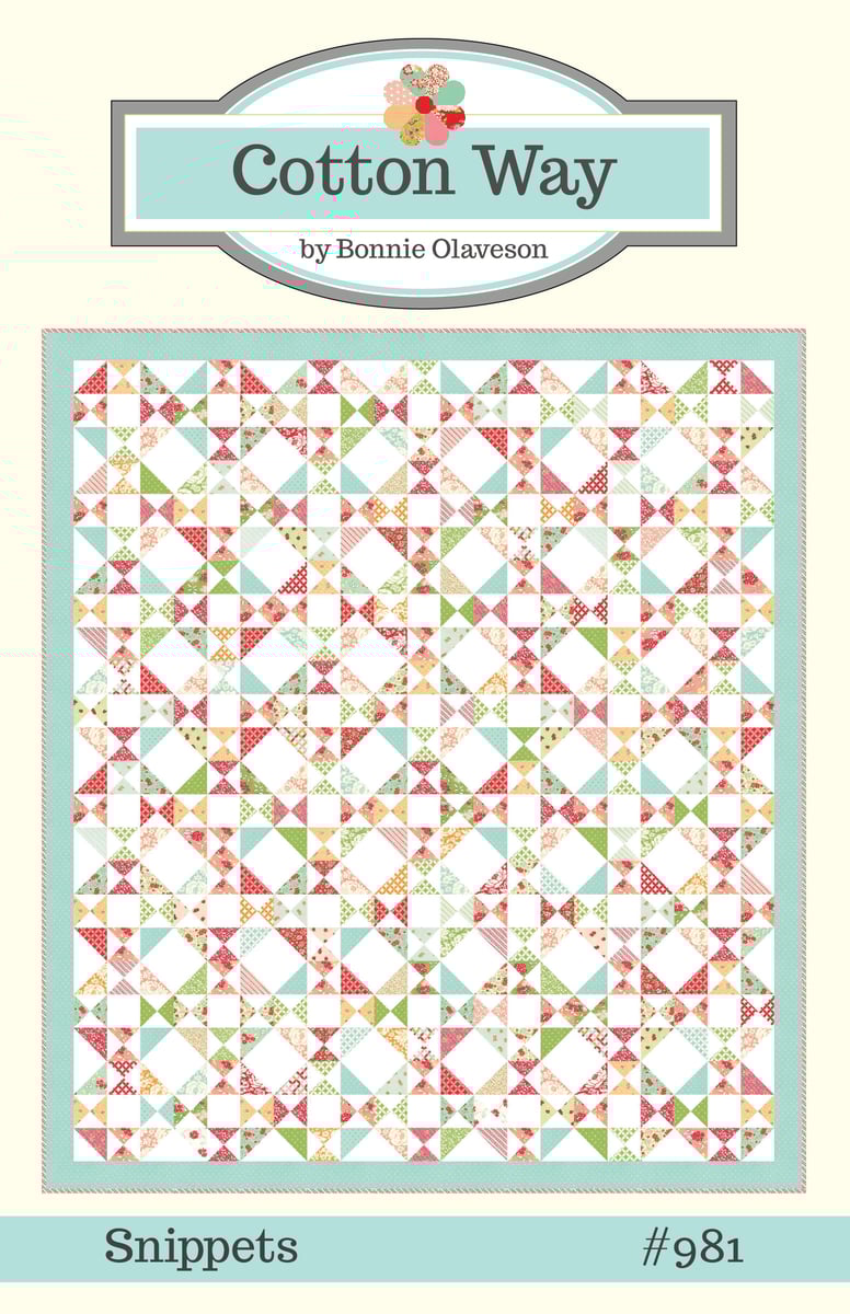 Cotton Way — Snippets Paper Pattern #981