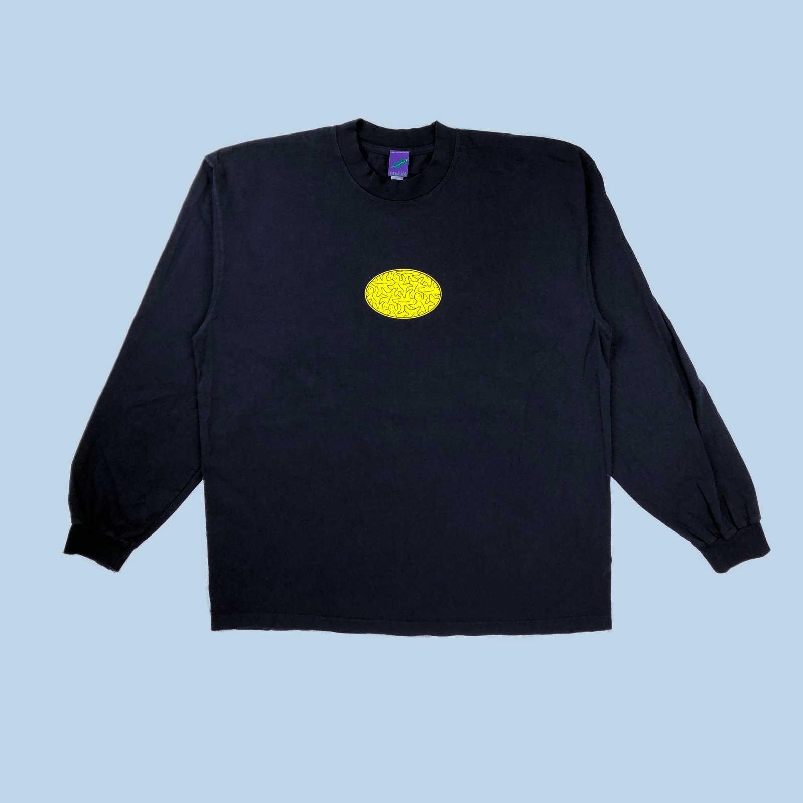 NAVY LIZARD WEB LONG SLEEVE | Lizard Stuff