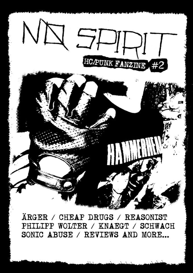 JanML Records — No Spirit #2 HC/Punk Fanzine