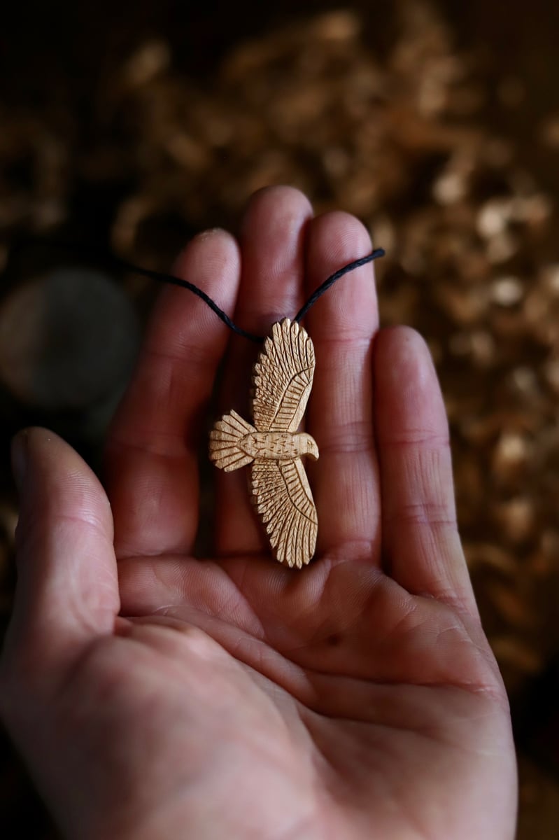 Eagle Pendant | The Woodland Carver