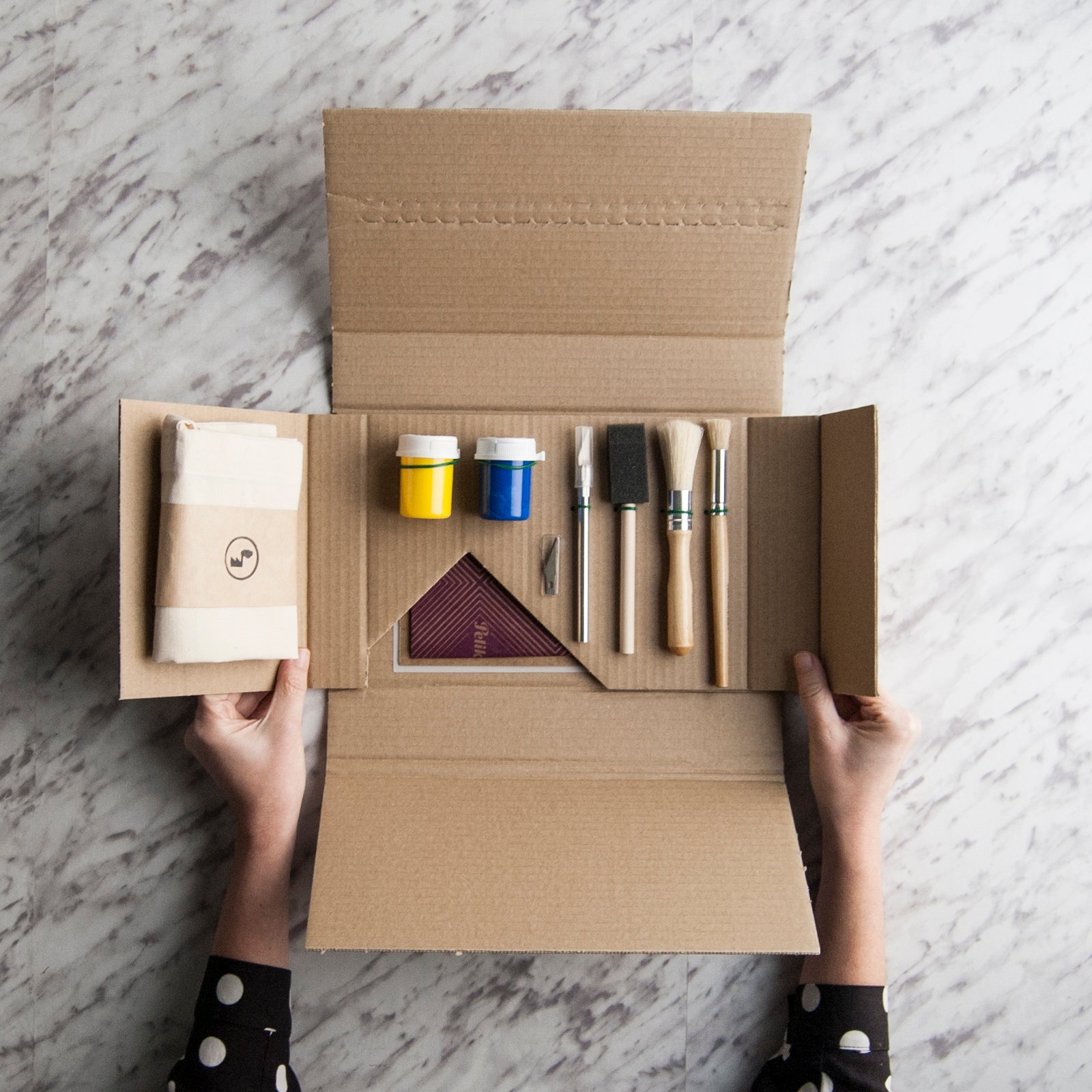 DIY-Kit stencil / Fábrica de Texturas