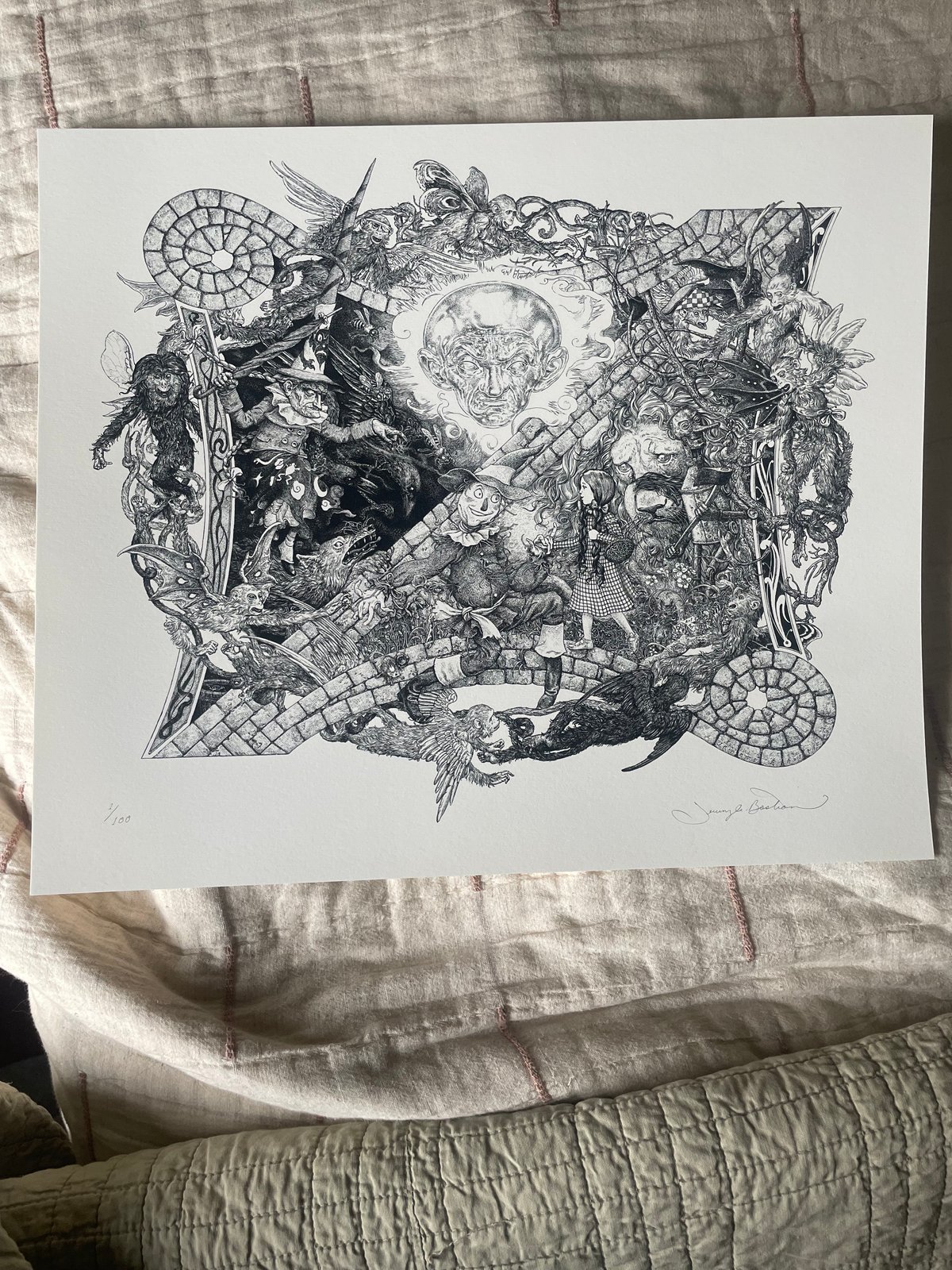 the Art of Jeremy Bastian — Wizard of Oz (limited edition) print