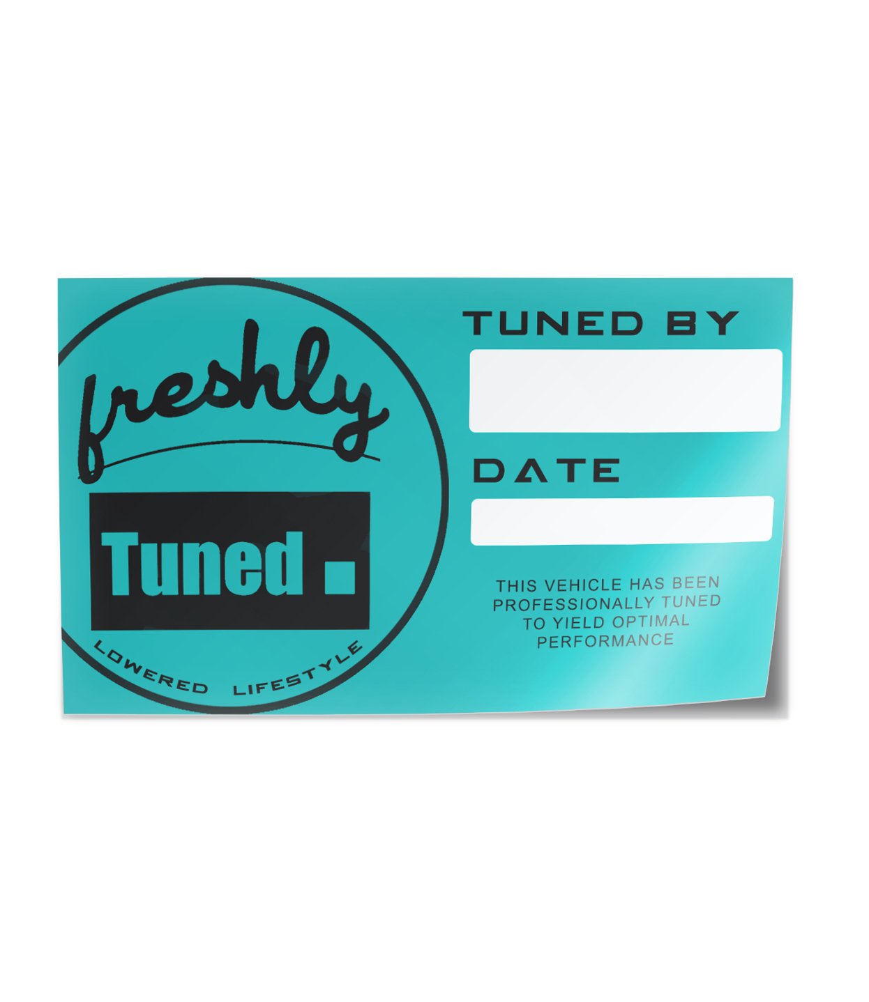 Tuned By stickers | Freshly Tuned