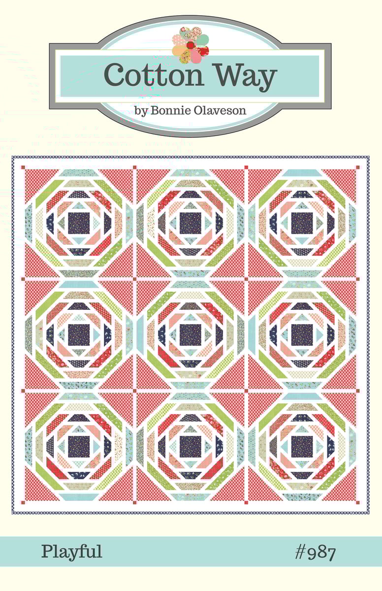 Cotton Way — Playful PDF Pattern #987
