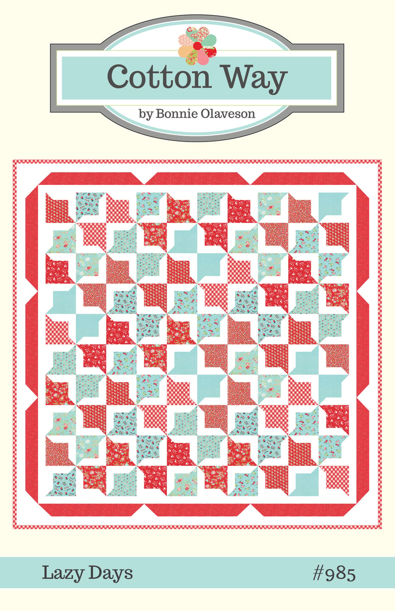 Cotton Way — Lazy Days Paper Pattern #985