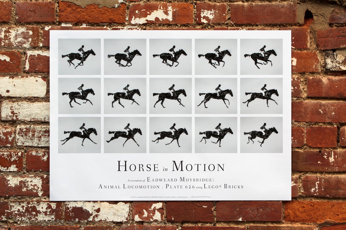 Horse in Motion Poster / jon rolph