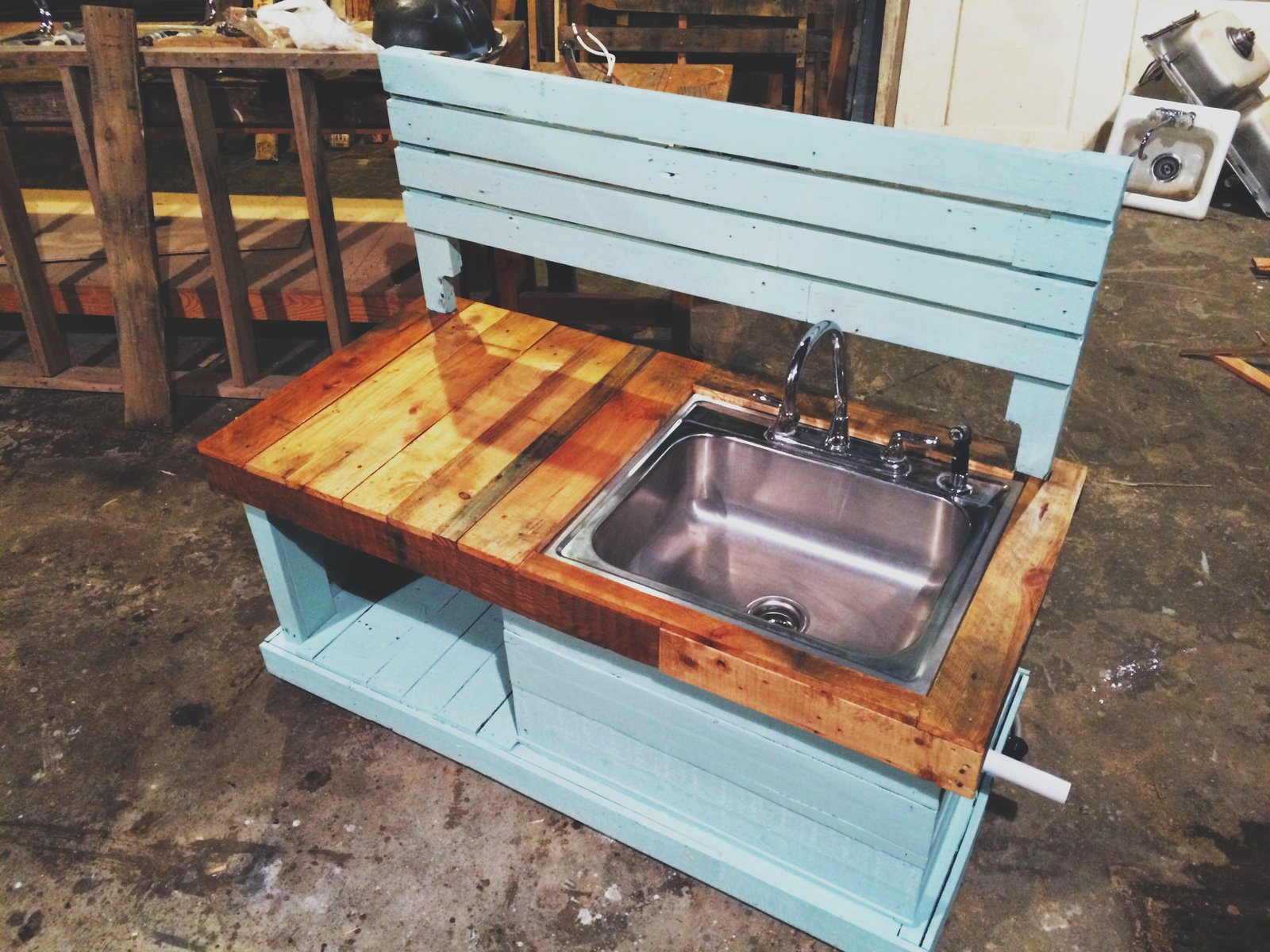 RetroFit Custom Design — Mud Kitchen | DEPOSIT