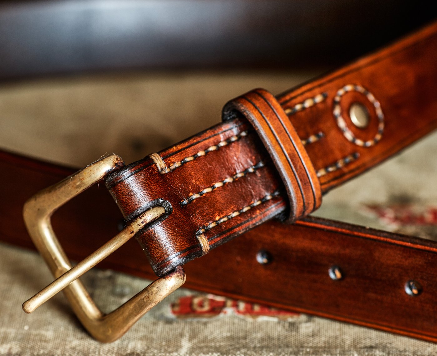 Hawkmoth 'Standard' Belt | Hawkmoth Leather Co - Handmade artisan ...