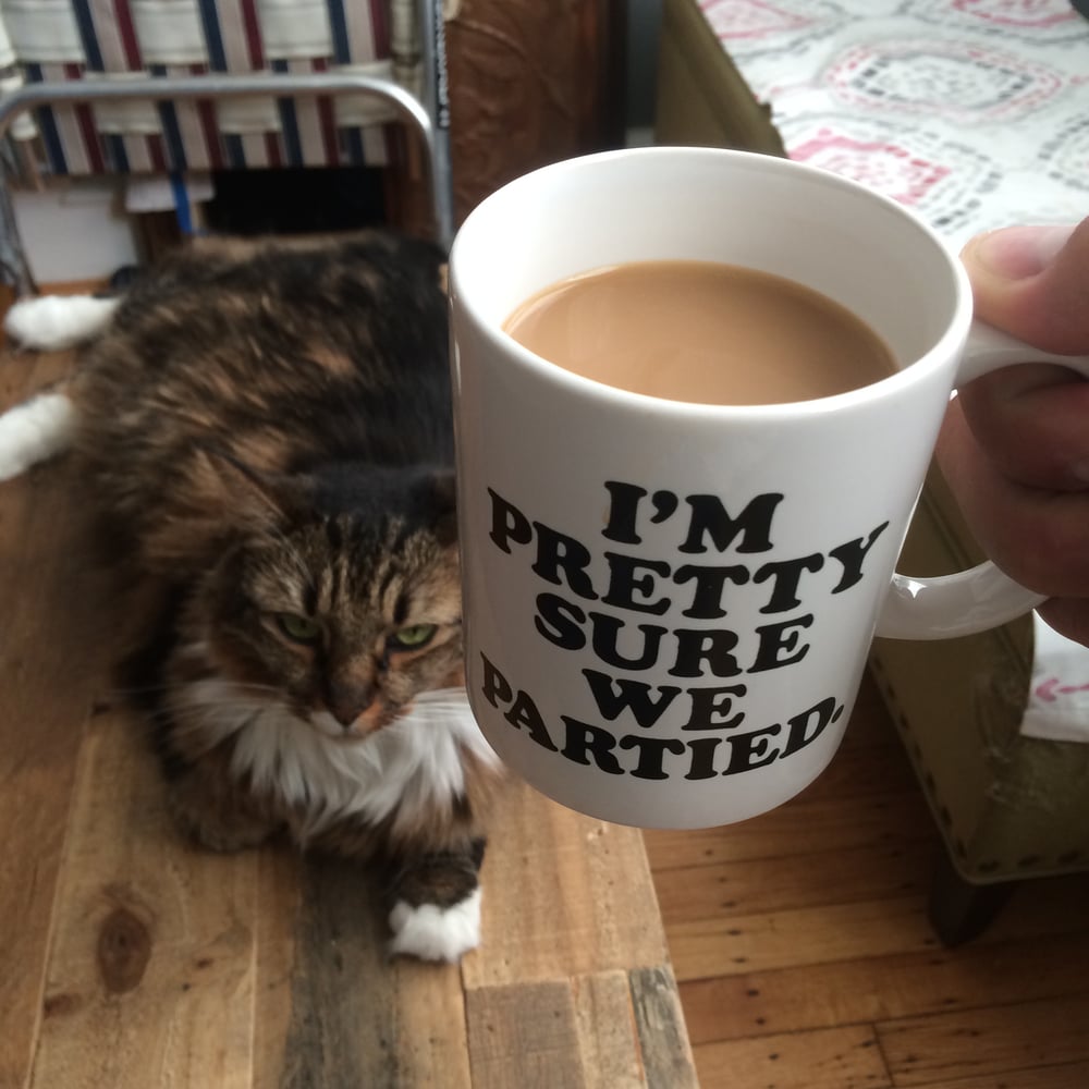 pinkbikeralph — I'm Pretty Sure We Partied - Coffee Mug pinkbikeralph — I'm Pretty Sure We Partied - Coffee Mug