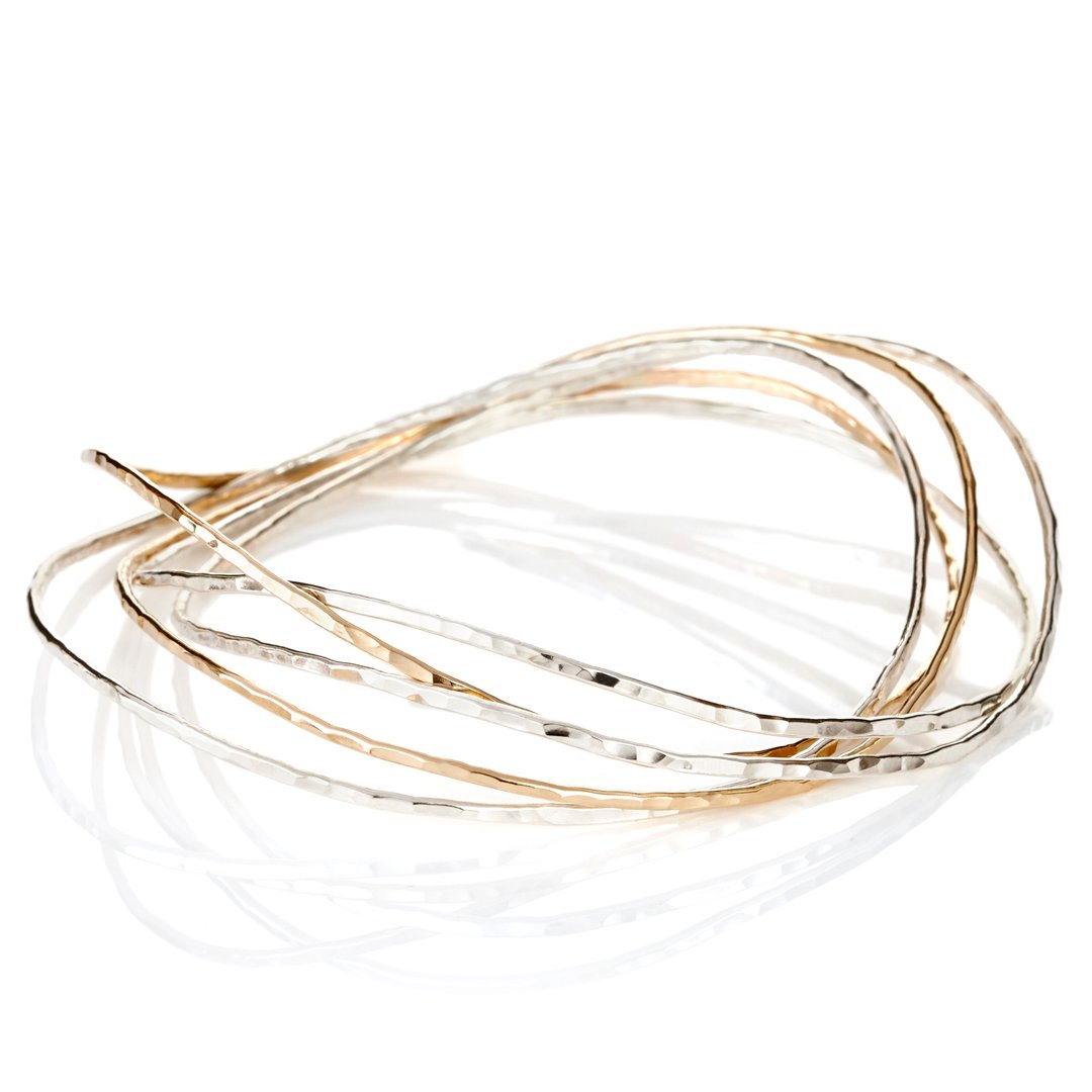 Waves Bangle Bracelet | Marjorie Victor Jewelry