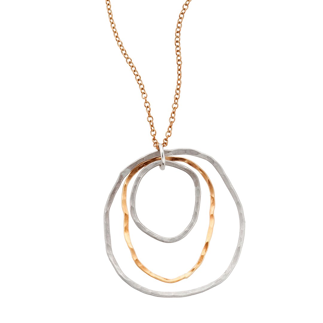 Triple Organic Pendant | Marjorie Victor Jewelry