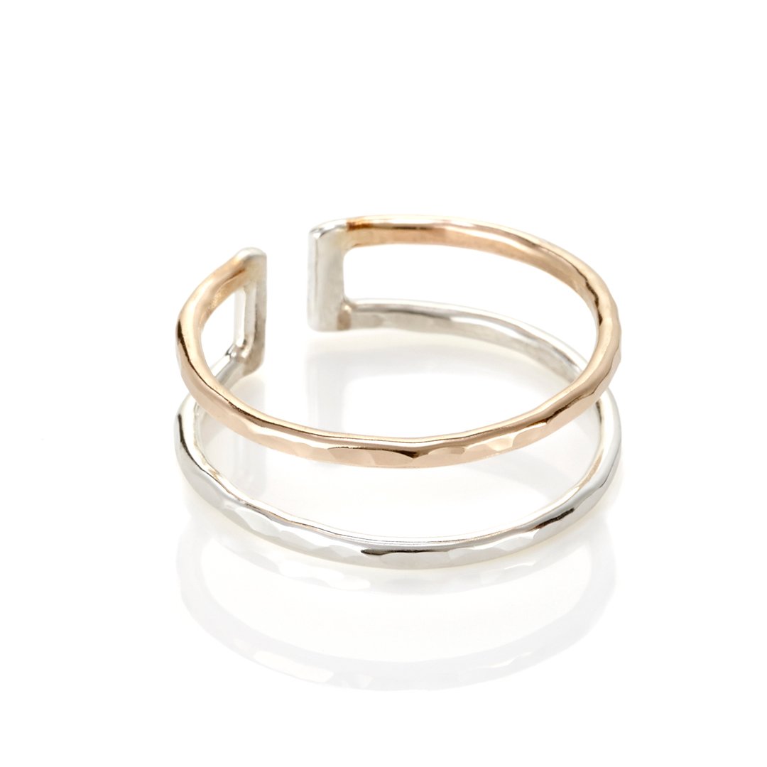 Parallel Ring | Marjorie Victor Jewelry