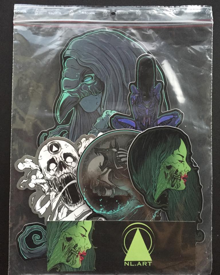 Large sticker pack. / nlart