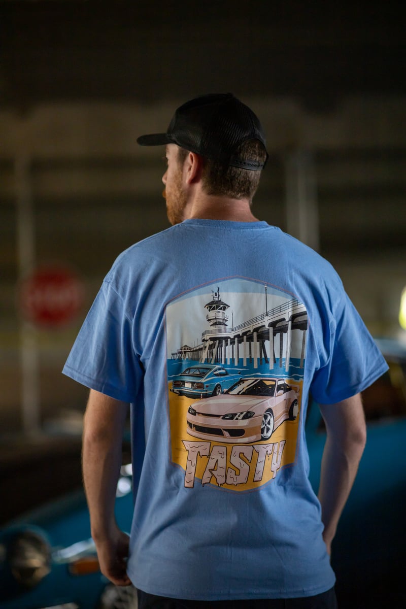 Tasty VSKF Shirt Blue | Tasty Garage