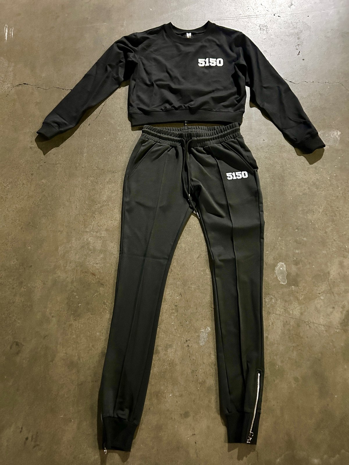 Midnight 5150 Female 2pc track suit | Authentic Apparel Group