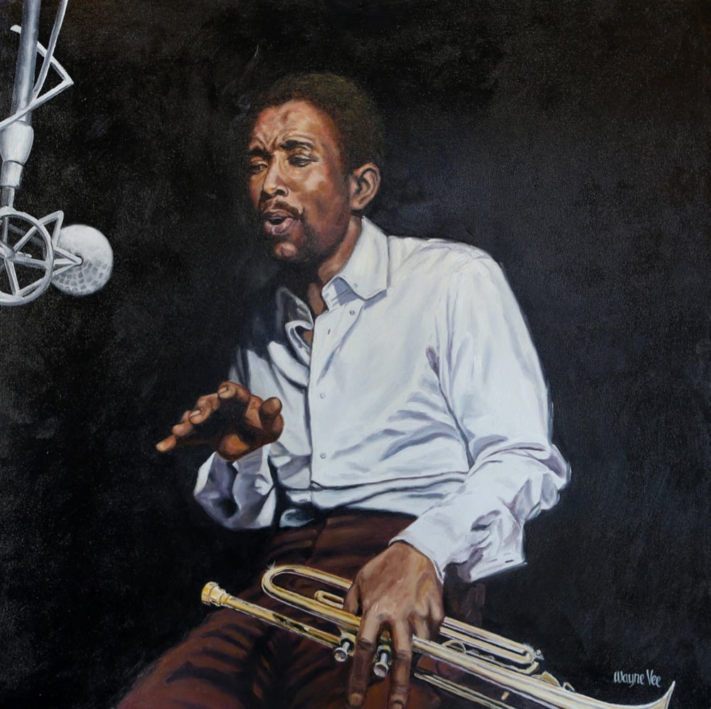 Kenny Dorham • Original Oil Painting | Healthy Rhythm Art Gallery