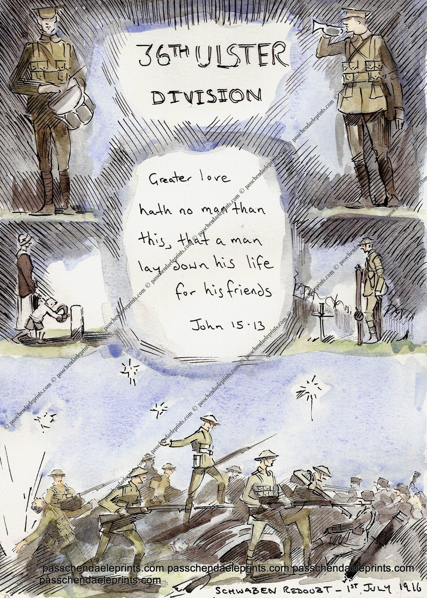 36TH ULSTER ' GREATER LOVE....... | Passchendaeleprints.com