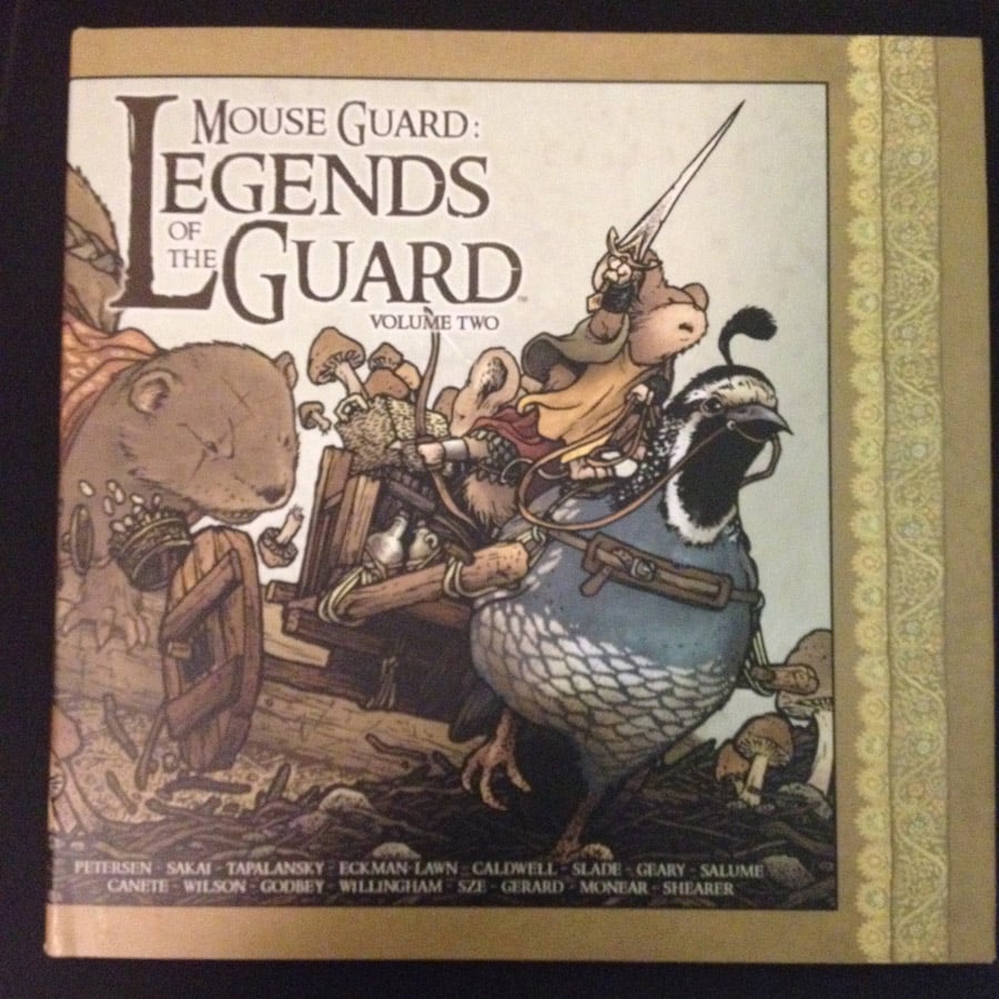 Mouse Guard — Mouse Guard: Legends of the Guard Vol. 2 Hardcover *SIGNED*
