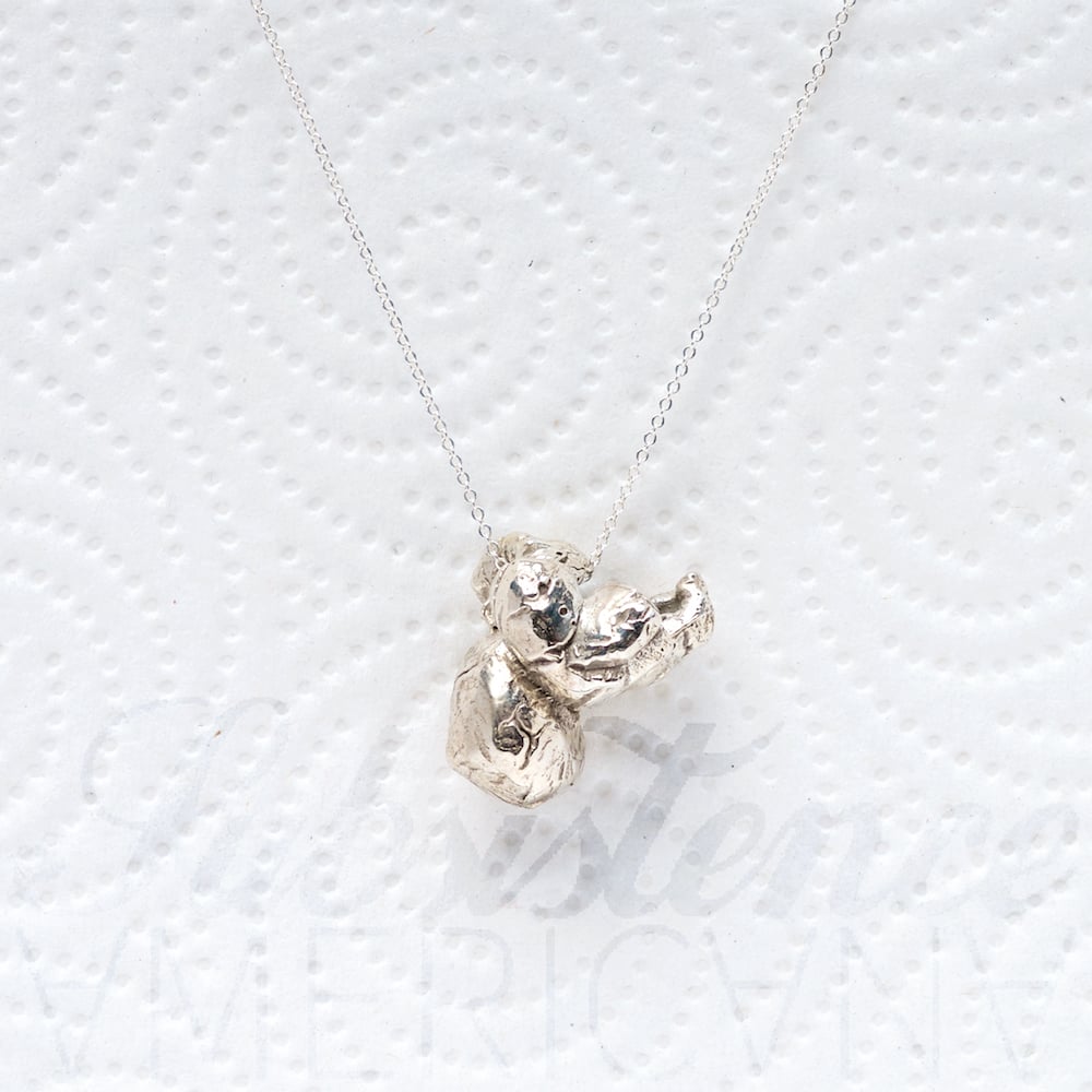 .925 Sterling Silver Popcorn / Subsistence Americana