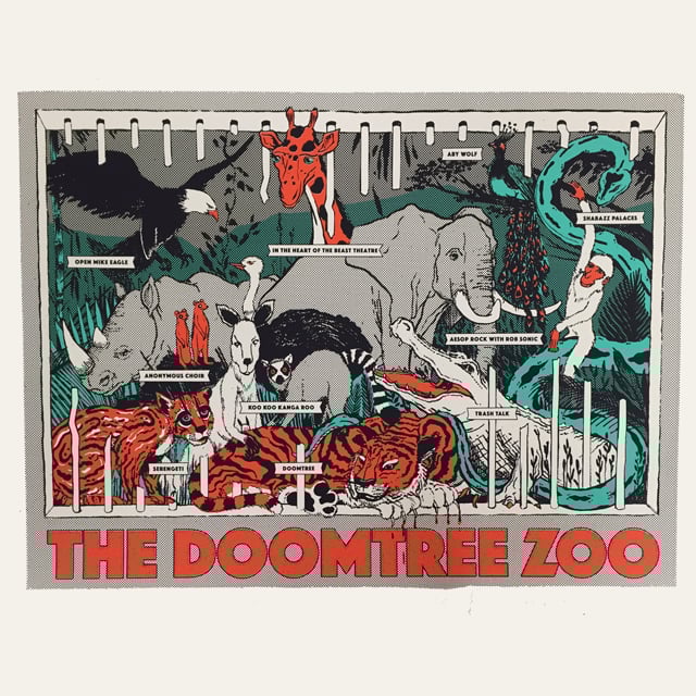 Doomtree Zoo Poster | Doomtree Store