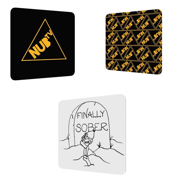Nub TV — Nub TV Coasters Pack