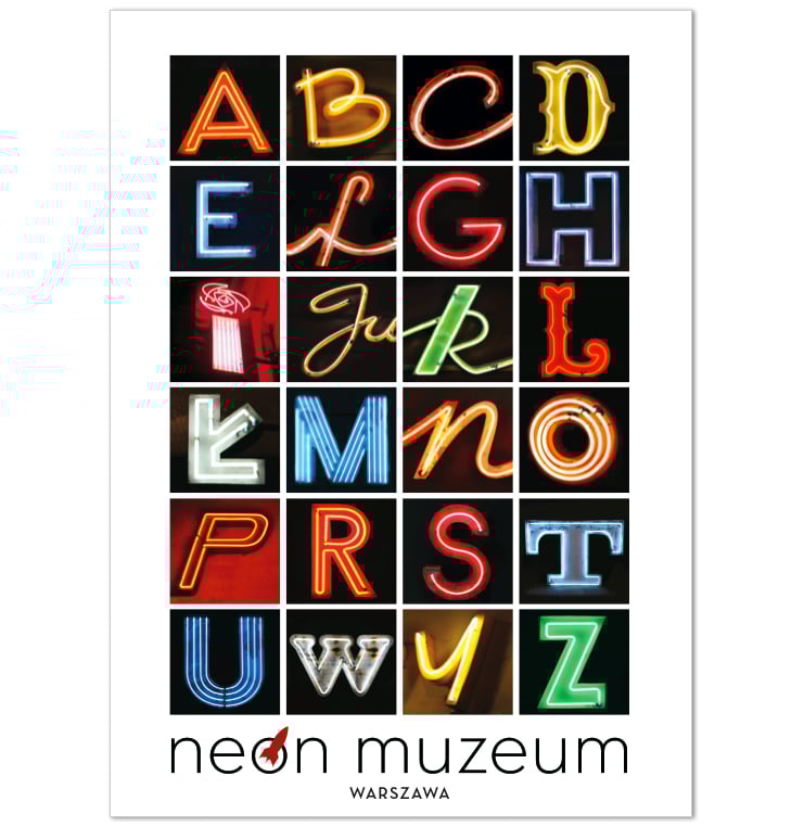 Alphabet Poster - Plakat / Neon Muzeum