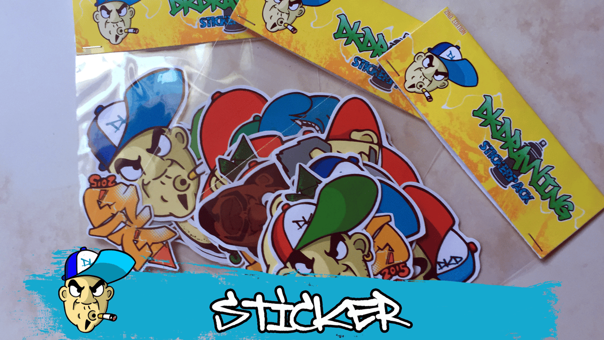 DKDrawing Stickerpack #2 11 Vinyl Sticker / DKD's Shop