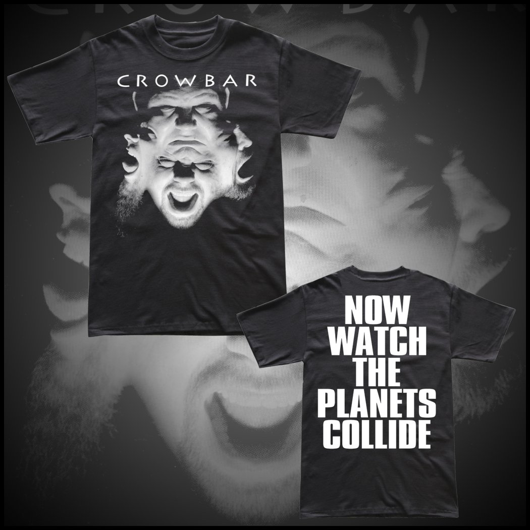 CROWBAR "PLANETS COLLIDE" SHIRT | Martyr Hardcore Metal Online Store
