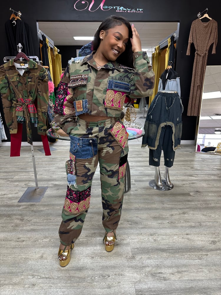 CUSTOM CREATIVE CAMO SET | U Gotta Have It Boutique