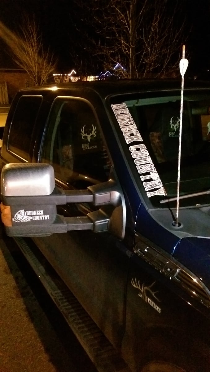 Redneck Country — Redneck Country Camoflage Truck Decal - 24" & 30" Long