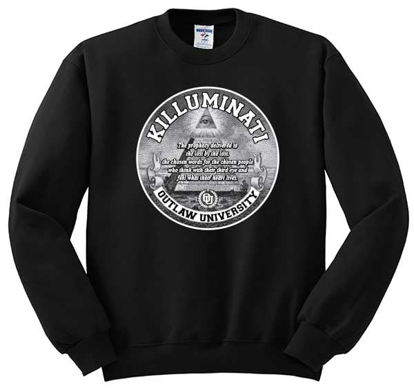 KILLUMINATI 3RD EYE - CREWNECK / Outlaw University