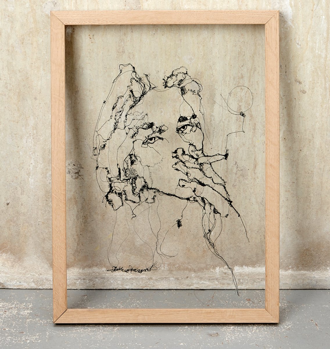 Disappear #2 | MADSTITCH - Sewn Art