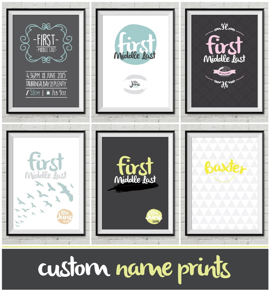 Customised Name Art | About TED Designs