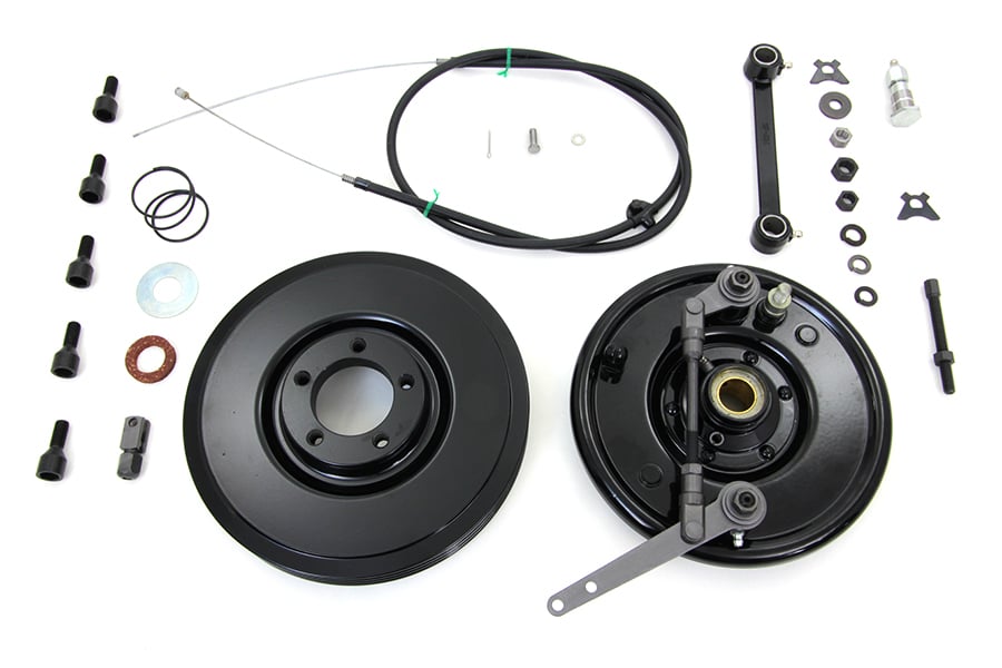 Replica Harley Davidson Knucklehead Flathead Dual Brake Backing Plate ...