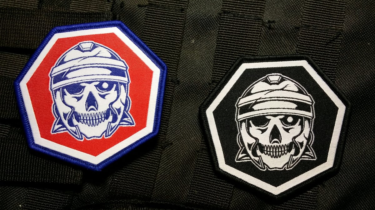 SKULL LEGION VELCRO PATCH | Skull Armory